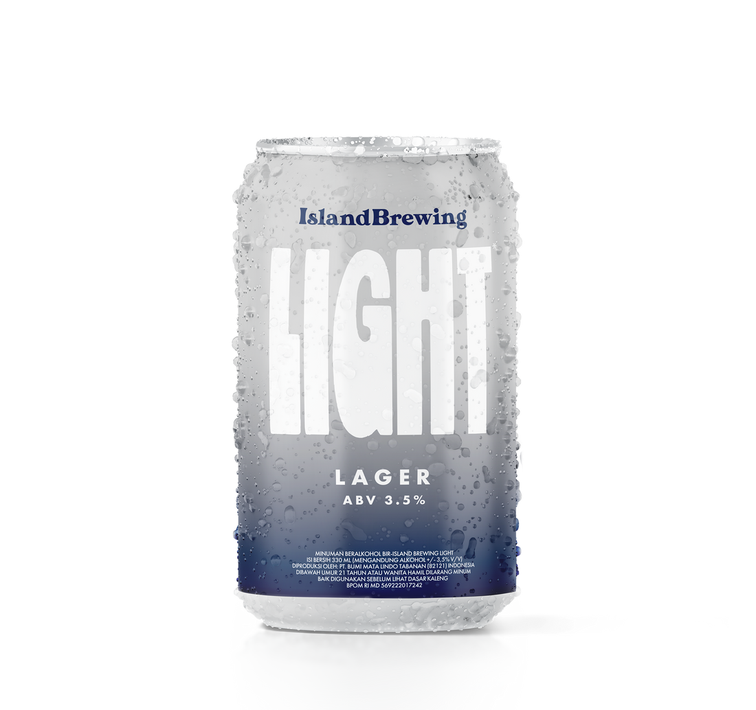 LIGHT LAGER | 3.5%ABV – beercave.id